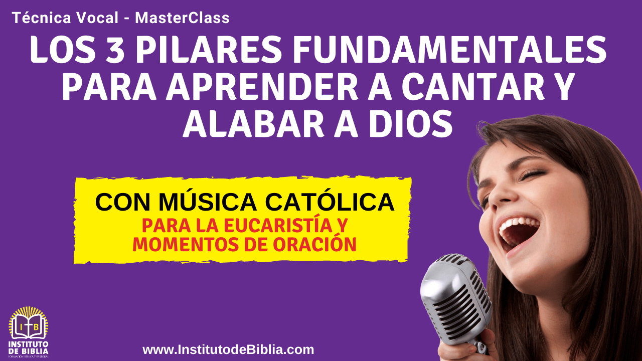 Instituto de Biblia | Repetición Masterclass Técnica Vocal para Orar y ...